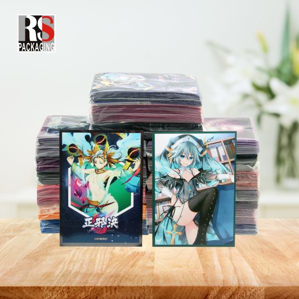 Quality PP Clear Protective Sleeves Customized For Sealable Graded Card Collection for sale