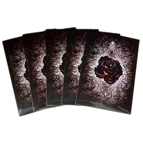 Quality Black MTG Dragon Card Sleeves PP Opp Matte Protective Sleeves National Style for sale