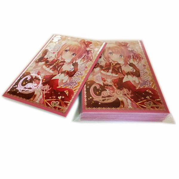 Quality PVC Hard Plastic Top Loader Trading Card Protectors Double Sided Transparent for sale