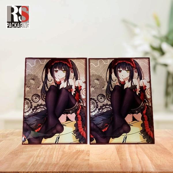 Quality Sturdy Thicker Board Game Card Protectors PP Trading Card Hard Sleeves Standard for sale
