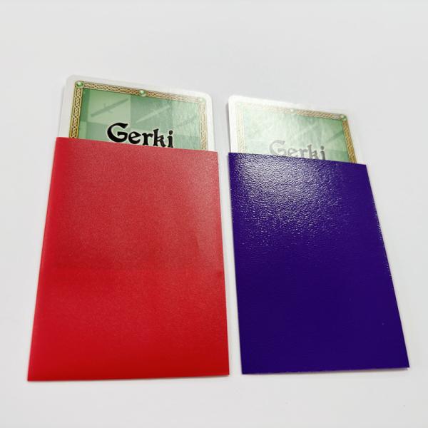 Quality Standard MTG Card Sleeves Matte Board Game Card Deck Protector Sleeves 66x91 for sale