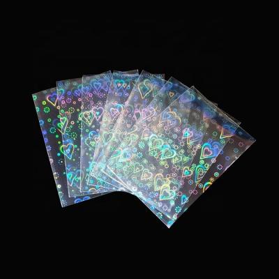 China Top Open PP Trading Spiel Kartenhüllen Holographischer Toploader Hüllen Custom Art gedruckt zu verkaufen