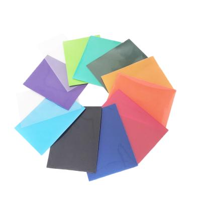 China 50 / 60 / 100 Pcs Black Card Sleeves Toploaders For Trading Card Sealing Handle Top Open for sale