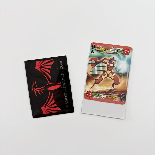 Quality Glossy Matte Gaming Custom Card Protector Sleeves 50 / 60 / 100pcs Per Pack for sale