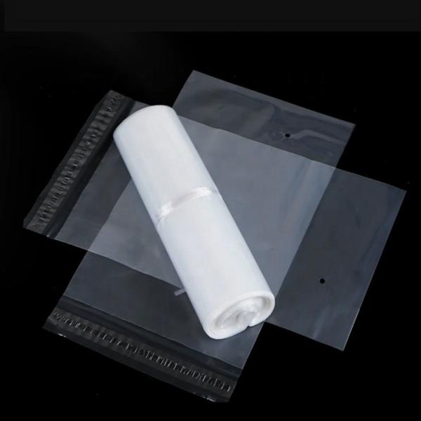 Quality Durable Plastic Poly Bag For Clothes Self Adhesive Seal Bag LDPE Material for sale