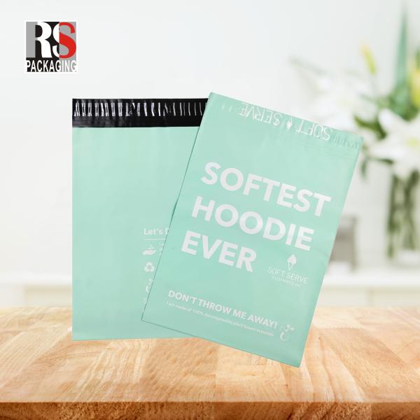 Quality LDPE Poly Bag Envelope Waterproof Biodegradable Shipping Mailers For Clothes for sale