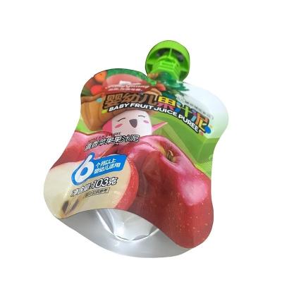 China Spout Pouch BAP Free Baby Food Packaging Bag Liquid Juice Drink Pouch With Screw Cap for sale