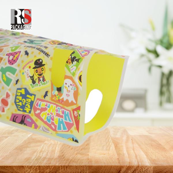 Quality Plastic Handle Shopping Bag Recyclable Gravure Printing For Boutique Customized for sale