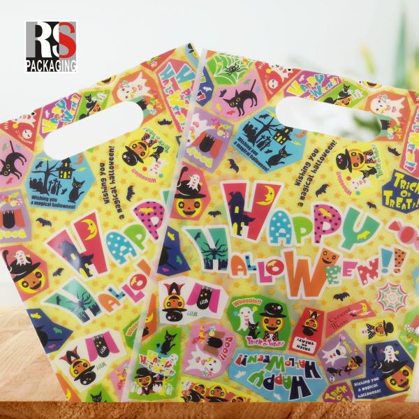 Quality Plastic Handle Shopping Bag Recyclable Gravure Printing For Boutique Customized for sale