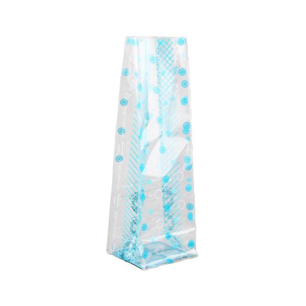 Quality Clear Packing Plastic BOPP Block Bottom Bags For Food Customized Logo for sale