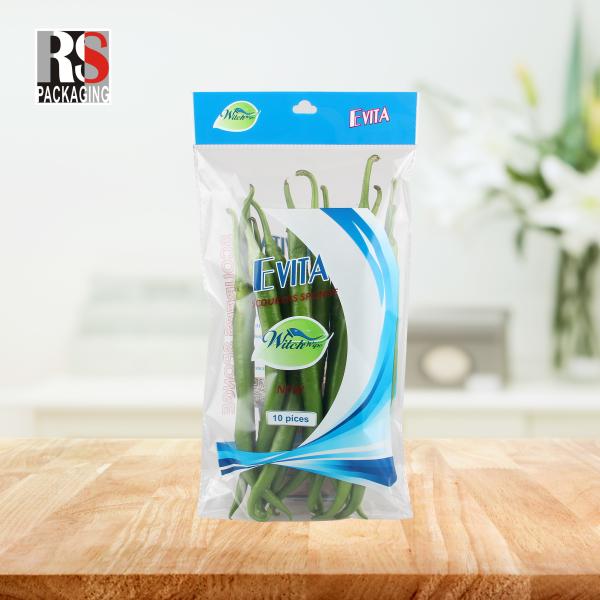 Quality Clear Micro Perforated Bag Fresh Vegetable Plastic Packaging Bags Customized for sale