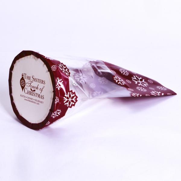 Quality Customized Logo Poly Transparent Plastic Packaging Bag For Bread Dessert for sale