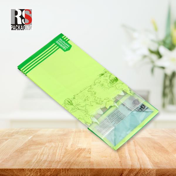 Quality Plastic Flat Bottom Bag Packaging Bopp Opp Clear Cellophane Packaging Bags For for sale