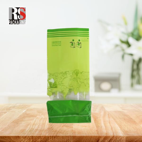 Quality Plastic Flat Bottom Bag Packaging Bopp Opp Clear Cellophane Packaging Bags For for sale