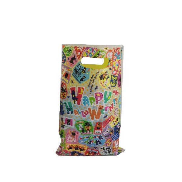 Quality Customized Color Small Plastic Handle Shopping Bag For Strong Poly Plastic for sale