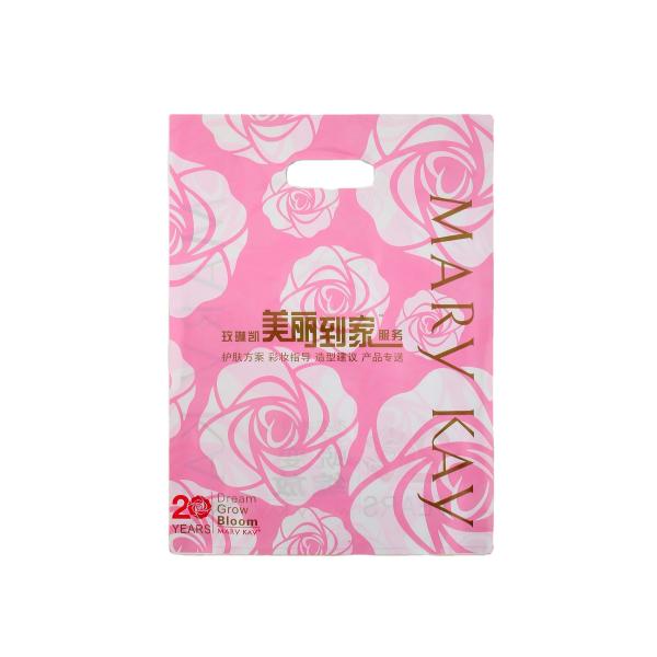 Quality Customized Color Small Plastic Handle Shopping Bag For Strong Poly Plastic for sale