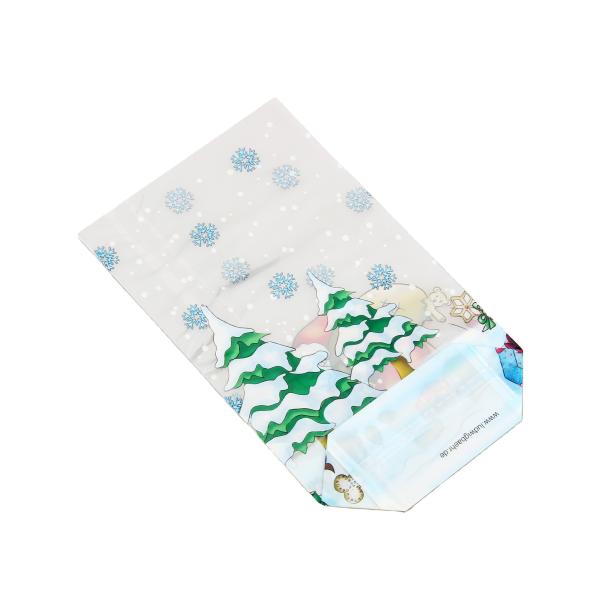 Quality Food Flat Bottom Bag Bopp Plastic Square Bottom Pouch Gravure Printing for sale