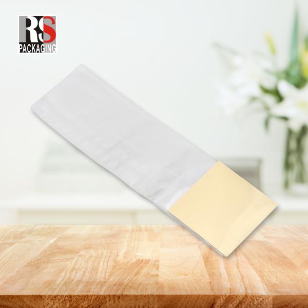 Quality Food Industrial Cellophane Flat Bottom Bag With Flat Opened Sealing Handle for sale
