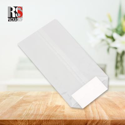China 12x8x25cm Sac en plastique carré à fond de nourriture pour popcorn en couleurs claires ou personnalisées for sale