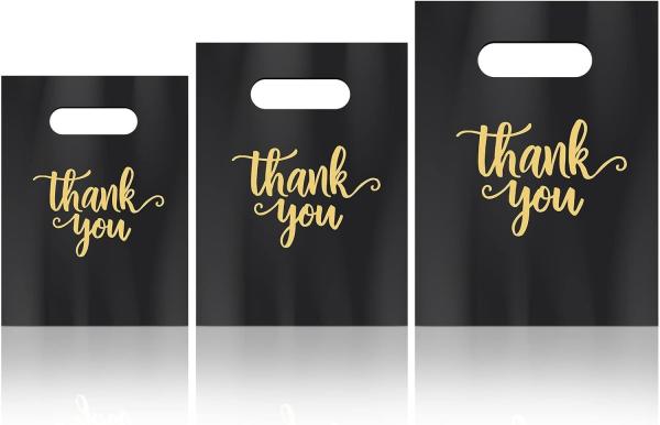 Quality Custom Logo Printing Handle Shopping Bag Reusable Plastic Gift Bags For Retail for sale