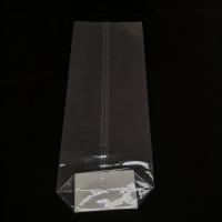 Quality Poly Opp Cross Block Square Bottom Plastic Bags Resealable Food Packaging Bags for sale