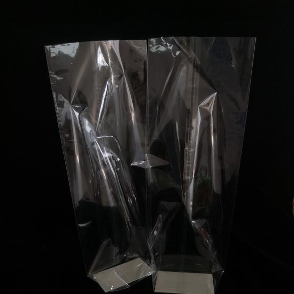 Quality Poly Opp Cross Block Square Bottom Plastic Bags Resealable Food Packaging Bags for sale