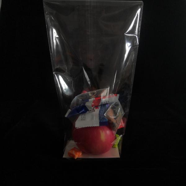 Quality Poly Opp Cross Block Square Bottom Plastic Bags Resealable Food Packaging Bags for sale