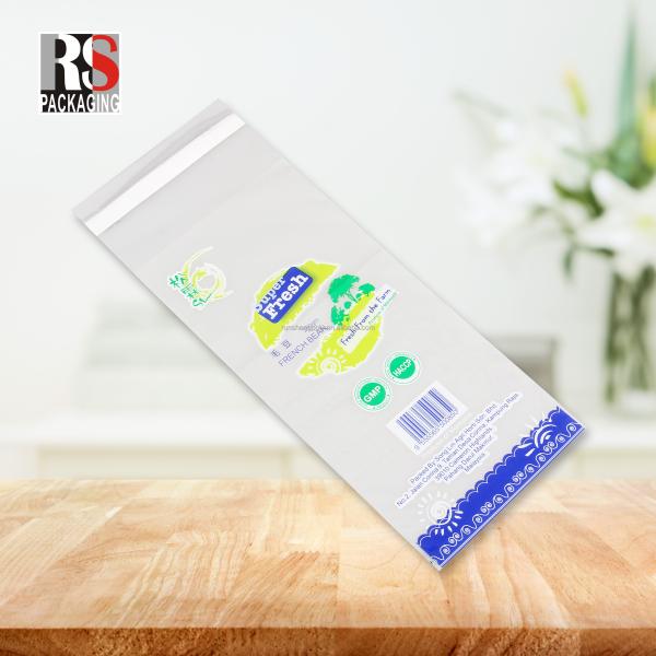 Quality Fresh Vegetable Packaging Plastic Bags Anti Fog Customized Logo for sale