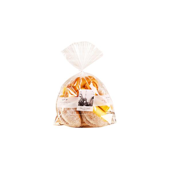 Quality Moisture Free Plastic Clear Bopp Bags For Bread Preservation And Storage for sale