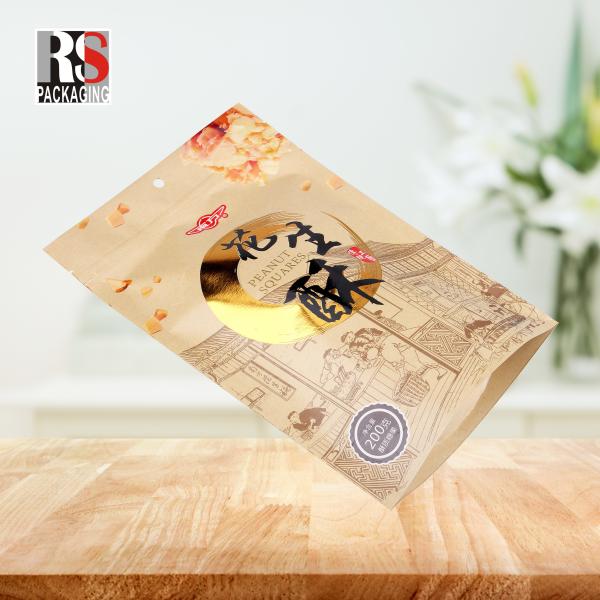 Quality BOPP Eco Friendly Mylar Stand Up Bags For Food Packaging Preservation for sale