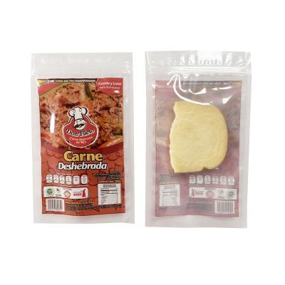 China Reusable Mylar Zip Lock Frozen Bags Flat Freezer Bag Custom Logo Printing for sale
