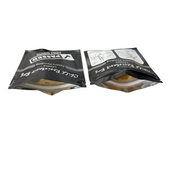 Quality Soft Touch Material Dry Flower Packaging Ziplock Mylar Foil Bags 3.5g 7g for sale