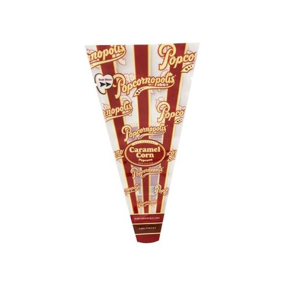 Quality Heat Seal Plastic Laminated Poly Bag Triangle Shape Custom Printing For Candy for sale