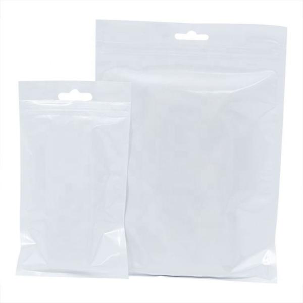 Quality Electronic Packaging Clear Front Plastic Ziplock Bags Made Of OPP / CPP Material for sale