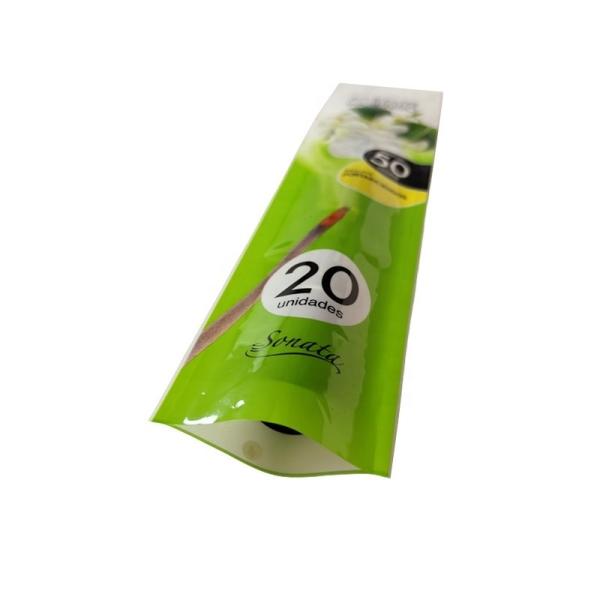 Quality Food Grade Customized Cigar Storage Bag With Smell Proof Heat Seal Foil for sale