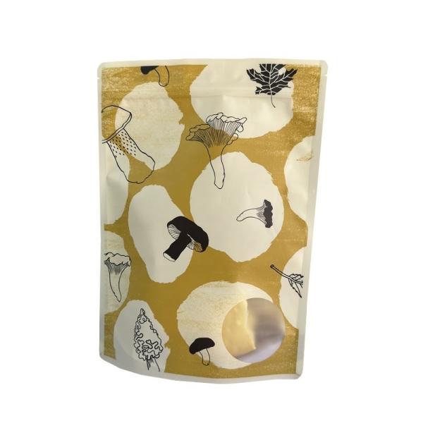 Quality Food Packaging Zip Lock Laminated Poly Bag Frosted Plastic Resealable Stand Up Pouch Bag for sale