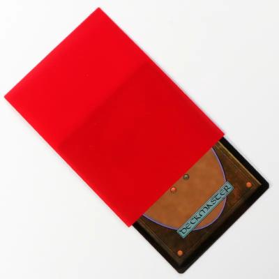 중국 방수, 습기 방지 투명 야구 MTG 스포츠 두꺼운 투명 카드 홀더 판매용