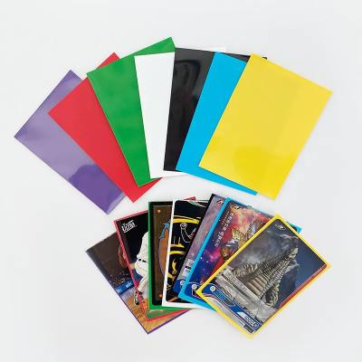 China Custom Perfect Fit Archivalpro Hard Baseball Plastic Ygo Mtg Game Meerdere kleuren Kaartmouwen for sale
