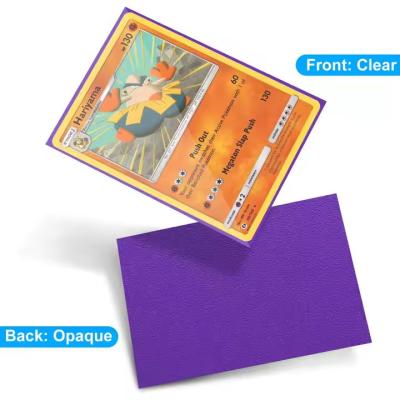 China MTG Board Game 66x91 Standard Custom Premium Color Matte Card Sleeves for sale
