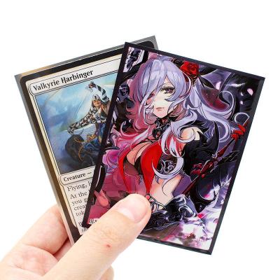 China Anime Art Print Card Sleeves Yugioh MTG TCG Custom Printed Cards Plastic Gaming Game Cards Sleeve for sale