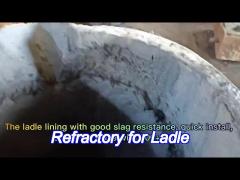 sic based refractory castable materials thermal shock resistance for ladle