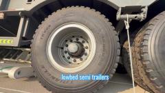 Heavy Duty Tipper Semi Trailer Reliable Construction