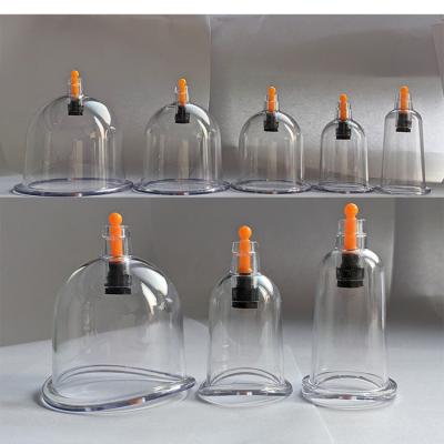 China 1000 Y7 MIX 2.6CM Plastic Cupping Cup for Cupping Therapy and Anti Cellulite Treatment for sale