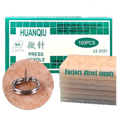 China Melhorar o corpo 100pcs 0,25x1,3/0,22x1,5mm Huanqiu Agulha de Prensa Estéril descartável para Single à venda