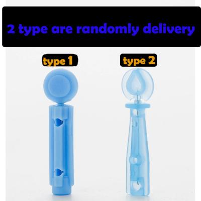 China Advanced 23g Stainless Steel Blood Lancet Device for Easy and Safe Blood Sampling for sale