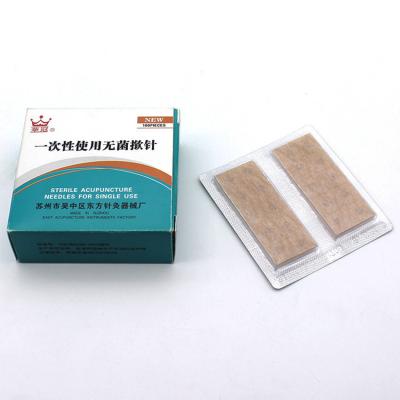 Cina Aglio per l' orecchio, agopuntura, gesso, fagioli, massaggiatore, semi, 100 pezzi, migliorano le funzioni del corpo. in vendita