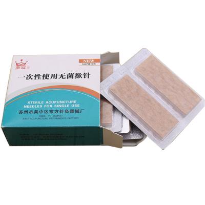 Cina Aglio per l' orecchio, agopuntura, gesso, fagioli, massaggiatore, semi, 100 pezzi, migliorano le funzioni del corpo. in vendita