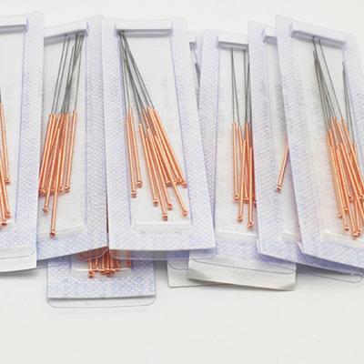 China Agulhas de acupuntura tradicionais chinesas Hwato descartáveis estéreis com laço 100pcs/caixa à venda