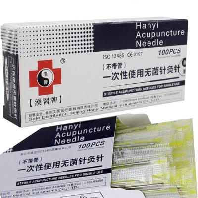 China Agulhas de Acupuntura de Classe I 100 peças/caixa Embalagem individual da Hanyi Sec para o seu à venda