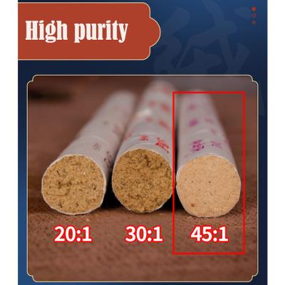 Cina Moxa-Sigar Moxibustion Sticks con materiale di foglie di mugwort e 45 1 Moxa Proporzione in vendita